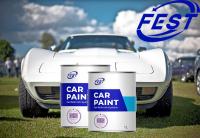 China Weather Resistant 1K Acrylic Solid White Car Paint for Automotive Refinish 1L for sale