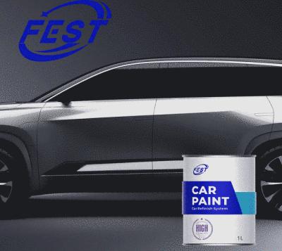 China 1K Basecoat Automotive Paint Advanced Technology Quick Drying Extensive Color Selection for sale