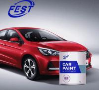 China 1K Automotive Solid Color Paint Red High Gloss Fast Drying Acrylic Car Paint for Refinish for sale