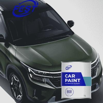 China 1K Basecoat Eco-Friendly Formula For Safer Painting Process And Reduced Impact for sale
