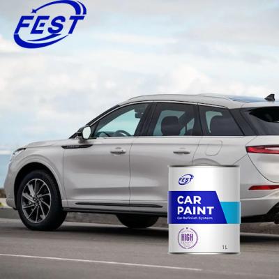 China 1K Basecoat Fast-Drying Eco-Friendly Automotive Paint 1L for Professional Finish for sale