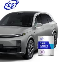 China Fest Brand 1K Basecoat Silver Paint for Car Repair High Gloss Fast Drying 1L for sale