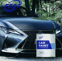 China 1K Black Basecoat High Gloss Automotive Paint Fast Drying 1L Ready to Spray for sale