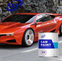 China 1K Automotive Solid Color Paint Red High Gloss Fast Drying Acrylic Car Paint for Refinish for sale