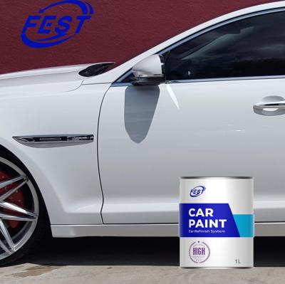 China 1K Solid Color Automotive Paint 2 Year Shelf Life High Gloss Car Coating for sale