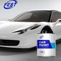 China FEST B1 1K Basecoat White Automotive Paint 2-3 Coats 15-25um Gravity Feed 1.2-1.4mm for sale