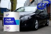 China 1K Solid Color Metallic PU Topcoat Automotive Body Coating Car Paint for Auto Refinish Repair 1L for sale