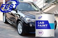 China 1K Solid Color Metallic PU Topcoat Automotive Body Coating Car Paint for Auto Refinish Repair 1L for sale