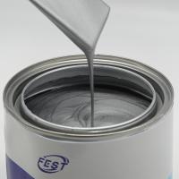 China 1K Silver Metallic PU Topcoat Basecoat for Auto Refinish Repair 1L for sale
