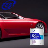 China 1K Solid Basecoat Red Color Car Paint for Repair or Color Change 1L for sale