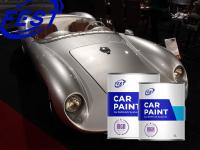China Eco-Friendly 1K Solid Automotive Paint Silver High Gloss Fast Drying 15-25um for sale