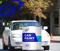 China Weather Resistant 1K Acrylic Automotive Paint White for Car Refinish 1L for sale