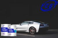 China Wholesale 1K Basecoat White Car Repair Paint 1 Liter High Performance for sale