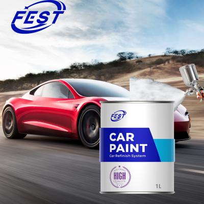 China FEST B1 1K Basecoat Red High Gloss Automotive Paint 1L Coverage 10-12 sqm for sale