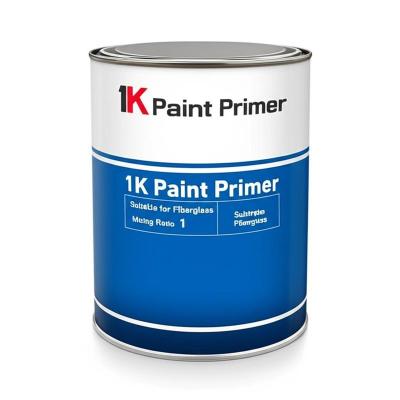 China 1K Basecoat Paint Primer for Fiberglass Metal Plastic UV Protection Water Resistant 1L for sale