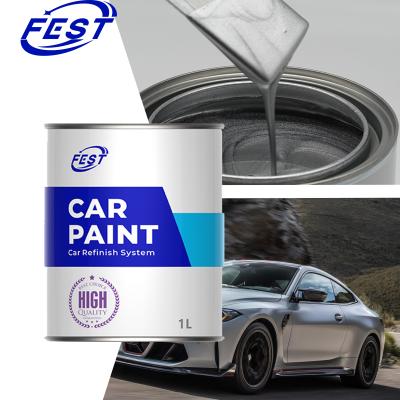 China FEST B1 1K Basecoat White High Gloss Automotive Paint 10-12 m²/L Spray for sale