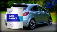 China 1K Silver Metallic PU Topcoat Basecoat for Auto Refinish Repair 1L for sale