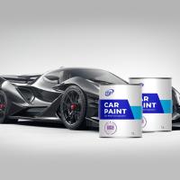 China 1K Solid Color Metallic PU Topcoat Automotive Body Coating Car Paint for Auto Refinish Repair 1L for sale