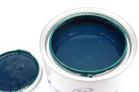 China 1K Solid Sapphire Blue Auto Paint High Gloss Fast Drying 15-25um Coating Thickness for sale