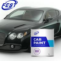 China High Gloss Deep Green 1K Solid Car Auto Paint 1.2-1.4mm Spray Gun Fast Drying for sale