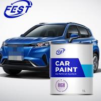 China High Quality 1K Solid Automotive Paint Fast Drying 15-25um Thickness Eco Friendly for sale