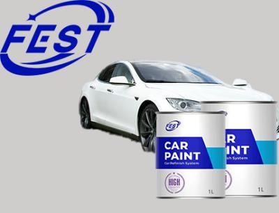 China Bangrong 1K Solid Automotive Paint High Gloss Fast Drying 15-25um Coating for Refinish Spraying for sale