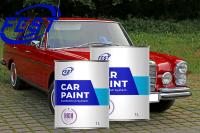 China 1K Solid Automotive Paint Red High Gloss Fast Dry Acrylic Refinish Coating 1L for sale