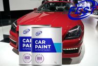China 1K Automotive Solid Color Paint Red High Gloss Fast Drying Acrylic Refinish Coating 1L for sale