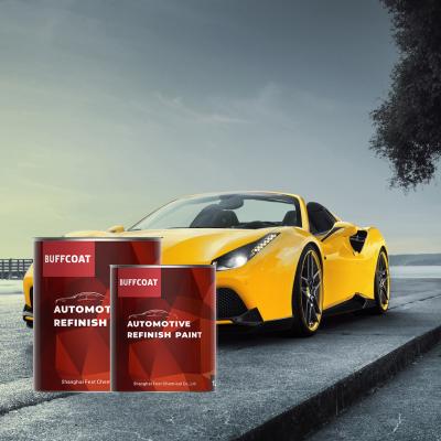 China 1K Acrylic Automotive Topcoat Yellow Pearl Color Spray Paint for Car Refinish 1L for sale