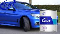 China 1K Solid Automotive Paint Top Coat High Gloss Blue 1.2-1.4mm Spray Gun Ready to Use for sale