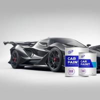 China 1K Black Automotive Topcoat Spray Paint High Gloss Acrylic Car Paint 400ml for sale