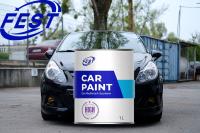 China 1K Automotive Topcoat Black Spray Paint 1L High Gloss Acrylic Car Paint for Refinish for sale