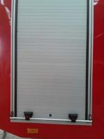 China Security Proofing Rolling Shutter Door Silver Aluminum Fire Truck Roll up Door for sale