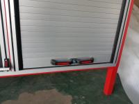 China Security Proofing Rolling Shutter Door Silver Aluminum Roll up Door for Various Vehicles for sale