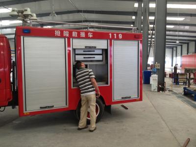 China Aluminum Alloy Vehicle Roller Shutter for Fire Truck Rolling Shutter Door for sale