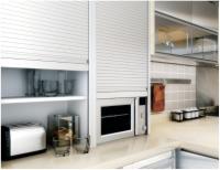 China Camping Car Sliding Door Rolling Shutter for Kitchen Cabinets (PVC/Glass Material) for sale