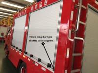 China Automatic Aluminum Alloy Fire Fighting Emergency Truck Aluminium Roller Shutter Door for sale