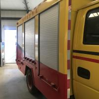 China Automatic Automatic  Fire Truck Rolling Door with Remote Control for sale