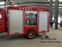 China Aluminum Alloy  Roll up Door Used for Various Truck and Vehicle for sale