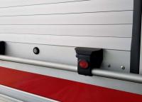 China Automatic Steel Roller Shutter Metal Rolling Door with Remote Control for sale