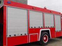 China Fire Fighting Car Rapid Roll up Shutter Aluminum Alloy Outdoor Slide Roller Shutter Industrial Rollup Iron Rolling door for sale