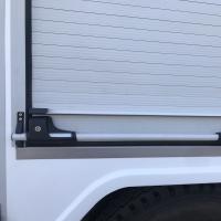 China Fire Fighting Car Rapid Roll up Shutter Aluminum Alloy Outdoor Slide Roller Shutter Industrial Rollup Iron Rolling door for sale