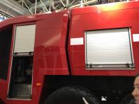 China Wholesale Fire Fighting Truck Aluminum Auto Sliding Roller Shutter Manual Roll up Entry Shutters Rolling Garage Door for sale