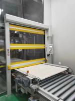 China Assembly Line High Speed Industrial Fast Door With PVC Curtain Transparent Window for sale