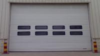 China Fast Garage Industrial Sectional Doors Insulated 40mm Steel Panel ISO 9001 / CE for sale