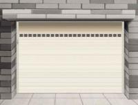 China Industrial Automatic Electric Steel Insulated PU Segmented Sliding Overhead Garage Door for sale