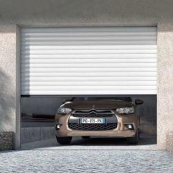 China Industrial Automatic Insulated Metal Sandwich Panel Steel Exterior Section Sliding Lift Overhead Garage Roll Up Door for sale