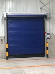 China Commercial Security Roller Shutter Fabric Curtain Fast Acting High Speed PVC Doors for sale