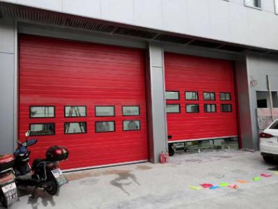 China Customizable Sectional Doors For Large Openings And High Traffic for sale