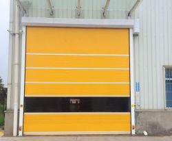 China Customizable Resilient PVC Fast Door Frost-Resistant Windows Automatic Track Reset For Performance for sale